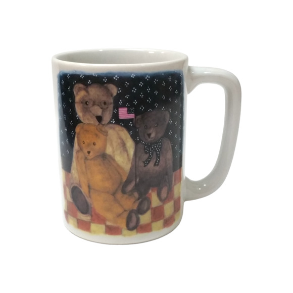 Otagiri | Dining | Vintage Teddy Bear Mug Emily Hollinger Illustration ...
